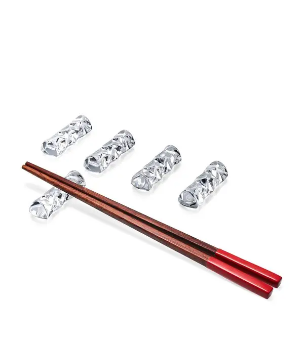 THE MARTHA, BY BACCARAT Swing Chopsticks Holders - Clear
