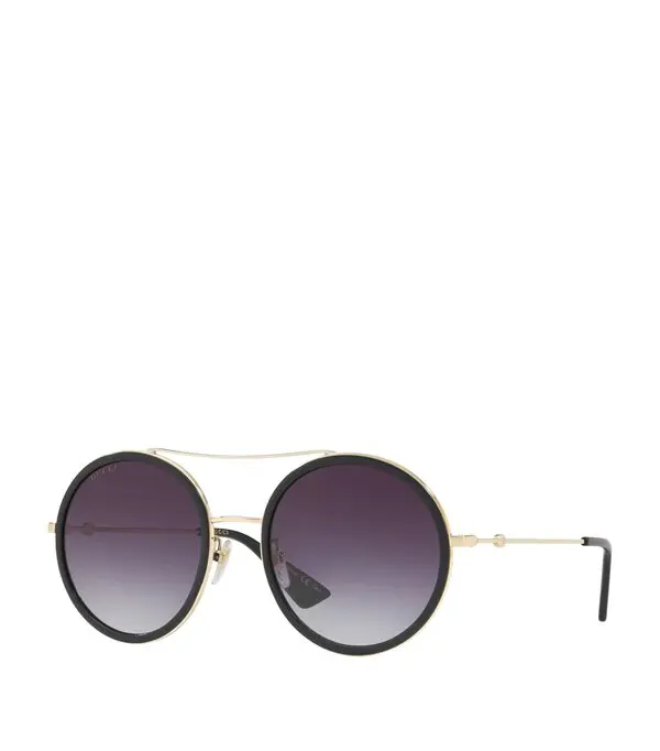 Gucci Metal Round Sunglasses