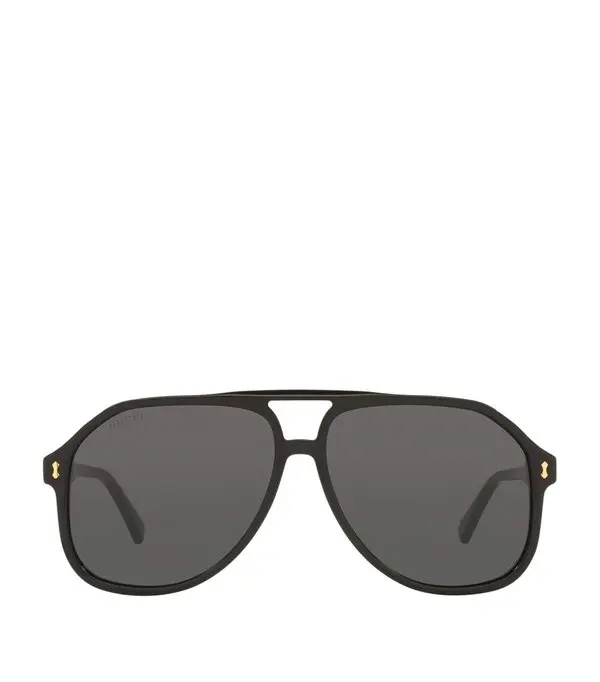 Gucci Pilot Sunglasses - Black