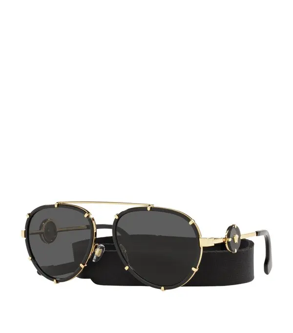 Versace Vintage Icon Pilot Sunglasses