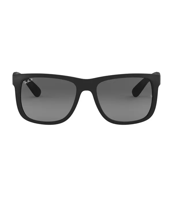Ray-ban Justin Rectangle Sunglasses - Black