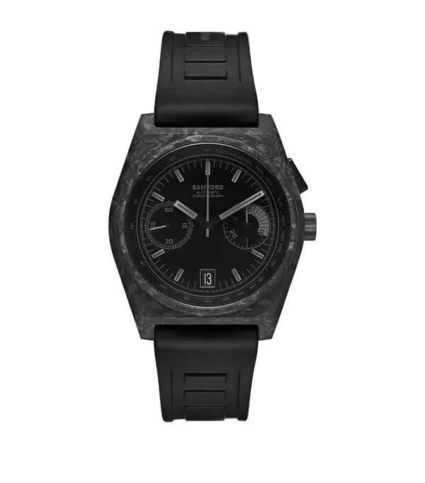 BAMFORD LONDON Forged Carbon B347 Watch - Black
