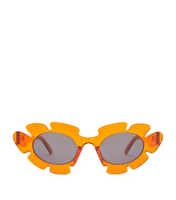 Loewe X Paula's Ibiza Flower Sunglasses - Orange