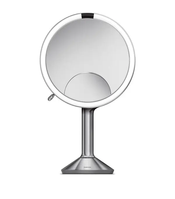 SIMPLEHUMAN Stainless Steel Trio Touch Control Mirror - Silver