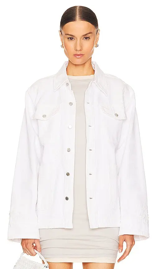 GRLFRND Jessie Drill Shirt Jacket