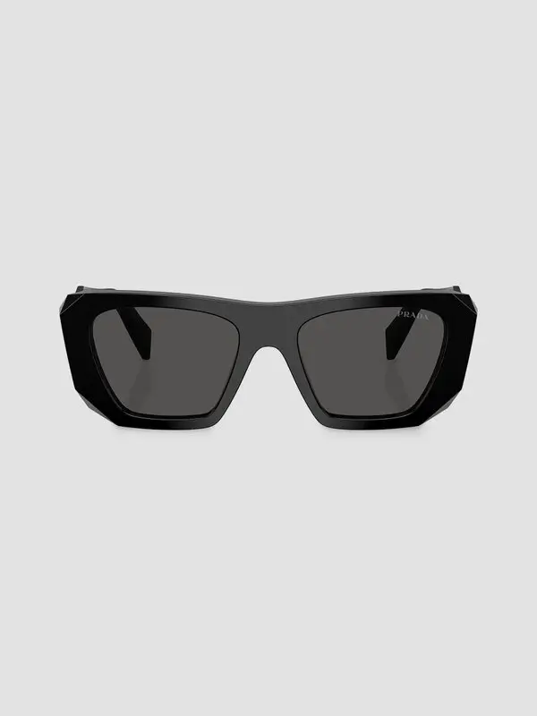 Prada 53mm Square Sunglasses - Black