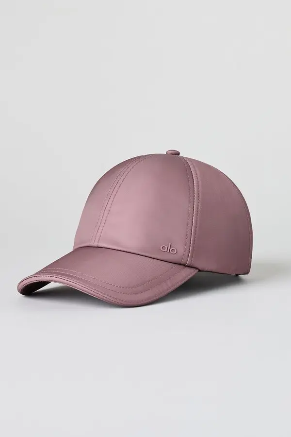 Alo Yoga Satin Off-duty Cap - Smoky Quartz