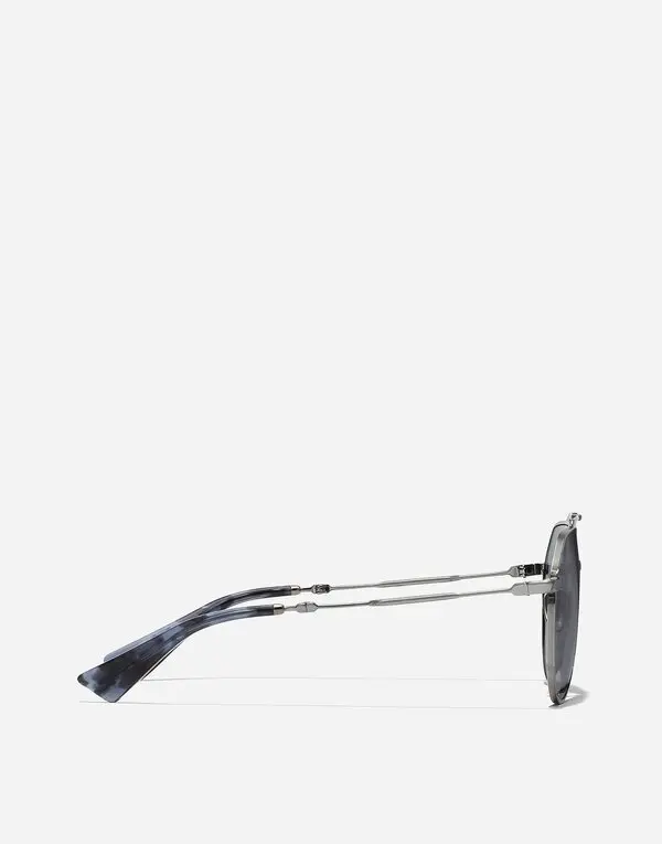 Dolce & Gabbana Aviator Sunglasses - Gunmetal