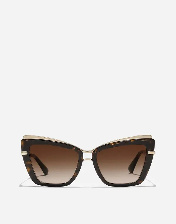 Dolce & Gabbana Metal Print Sunglasses