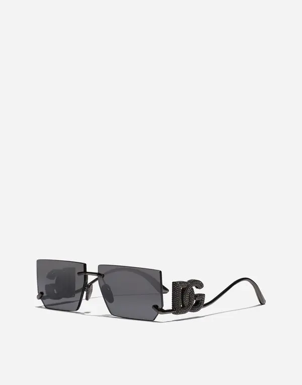 Dolce & Gabbana Rimless Sunglasses - Black
