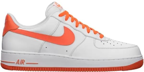 Nike Air Force 1 Low Sneakers - White/total Orange