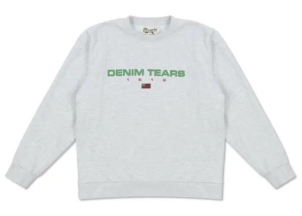 DENIM TEARS 1619 Tyson Beckford Crewneck Sweatshirt