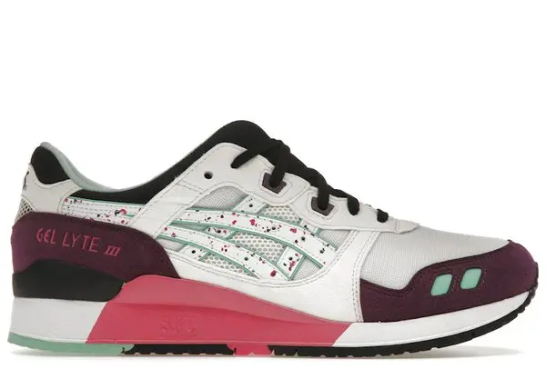 Asics Gel-lyte Iii Sneakers - White/splatter Black