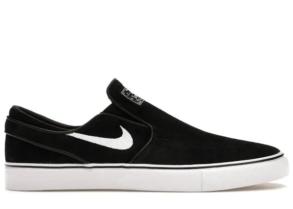 Nike Sb Stefan Janoski+ Slip-on Sneakers - Black/white
