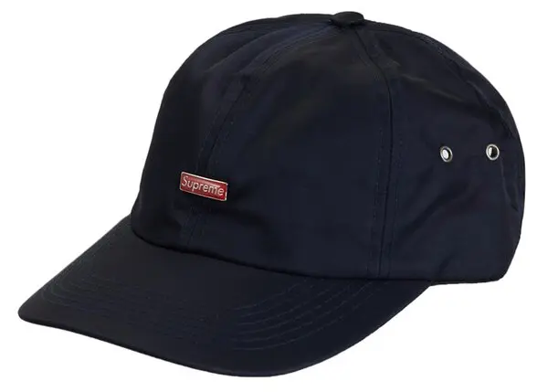 Supreme Enamel Logo 6-panel Cap - Navy Blue