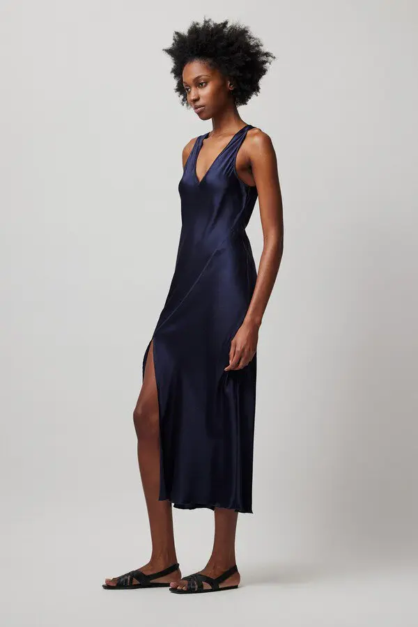 atm silk dress Atm Anthony Thomas Melillo Silk Combo Bias Cut Slip Dress Bakelite Combo In  Pink - 75% Off