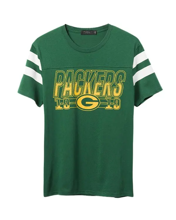 Junk Food Clothing Nfl Green Bay Packers Gridiron Tee