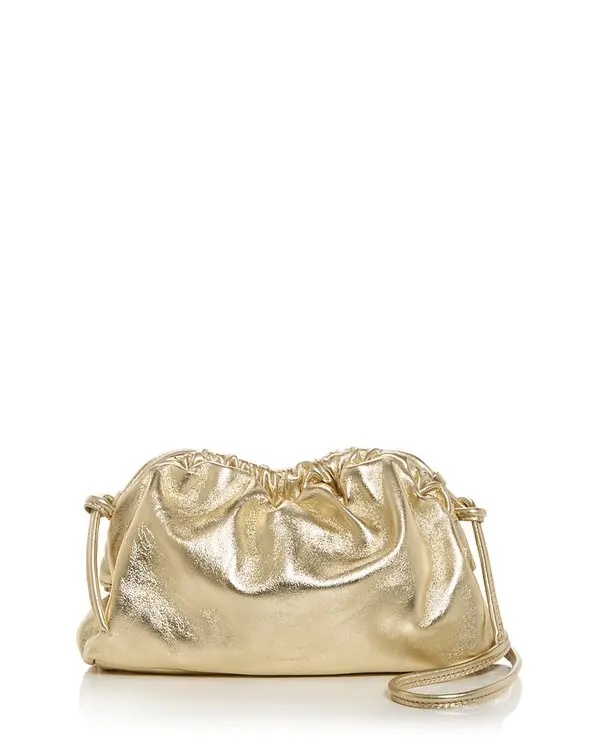 MANSUR GAVRIEL Mini Cloud Leather Clutch - Gold