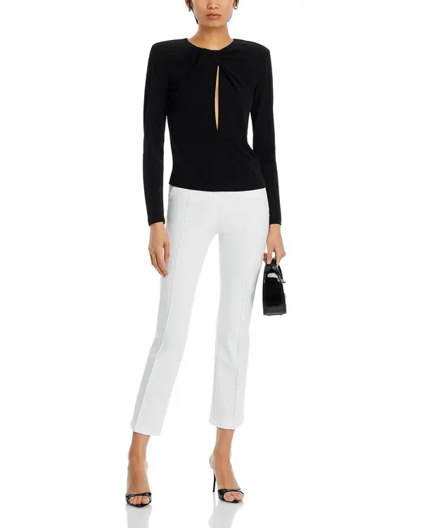 Chiara Boni La Petite Robe Nuccia Crop Pants - White
