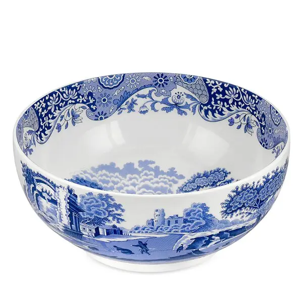 SPODE Italian Deep Round Bowl - Blue