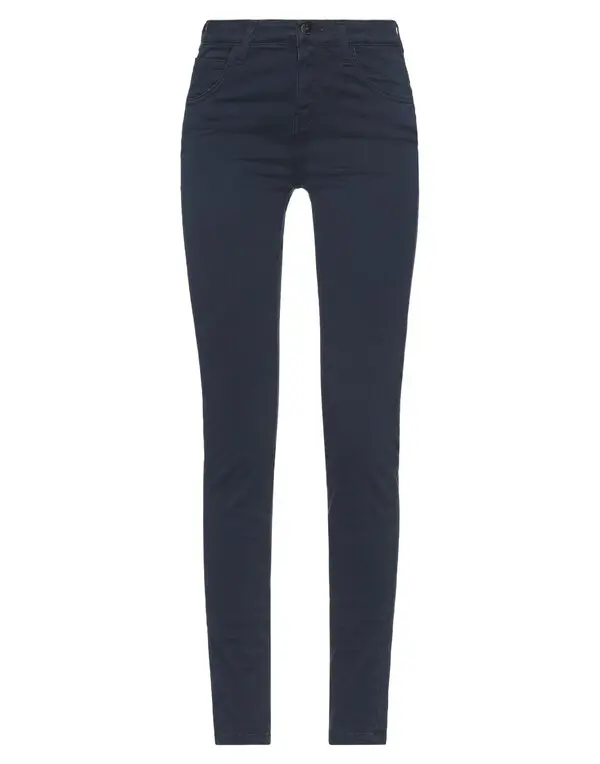 MASSIMO REBECCHI Skinny Twill Pants - Blue