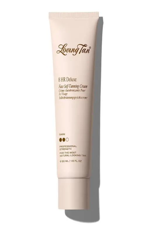 LOVING TAN 8 Hr Deluxe Face Self-tanning Cream - Dark