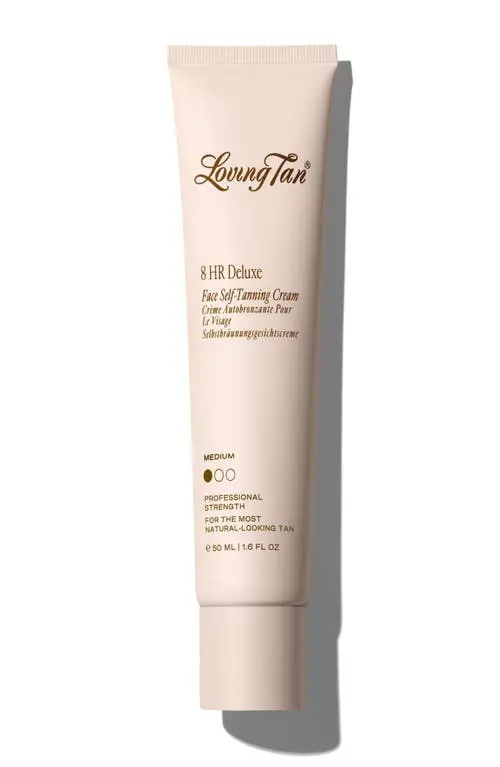 LOVING TAN 8 Hr Deluxe Face Self-tanning Cream - Medium
