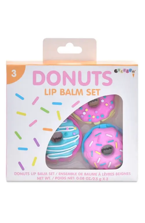 ISCREAM Donuts Lip Balm Set