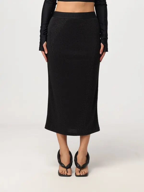 Versace Embellished Midi Skirt