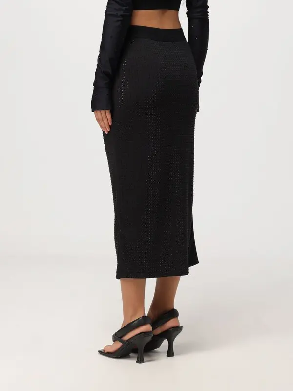 Versace Embellished Midi Skirt