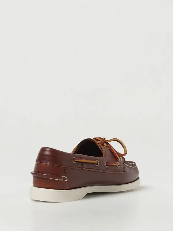 SEBAGO Classic Leather Boat Shoes - Brown