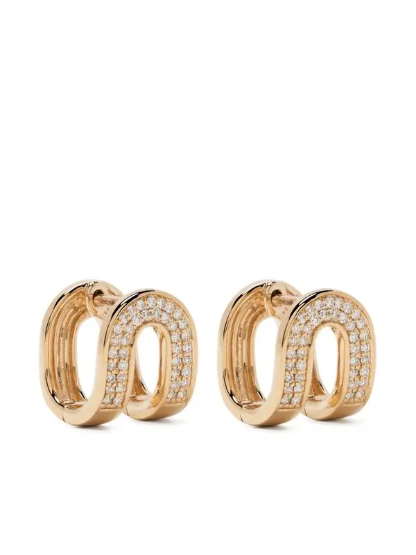 DANA REBECCA DESIGNS 14k Yellow Nana Bernice Diamond Earrings