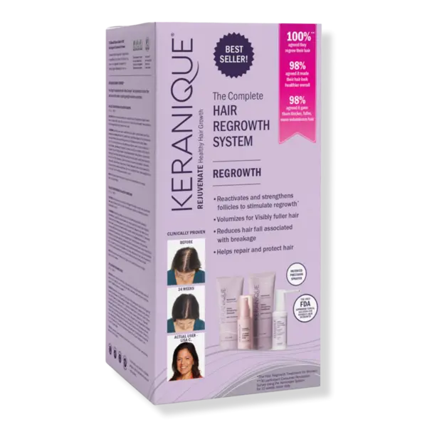 KERANIQUE Volumizing Complete Hair Regrowth System