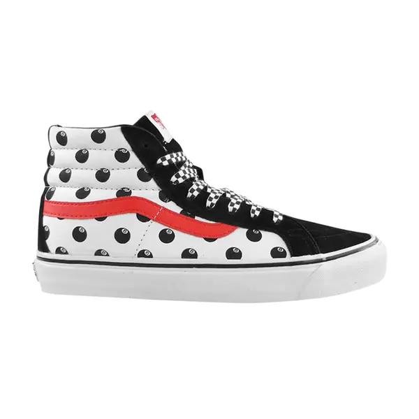 VANS Stussy X Sk8-hi Lx 8-ball Sneakers - Black