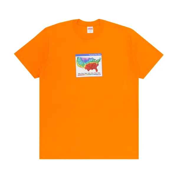 Supreme Weather Tee - Orange
