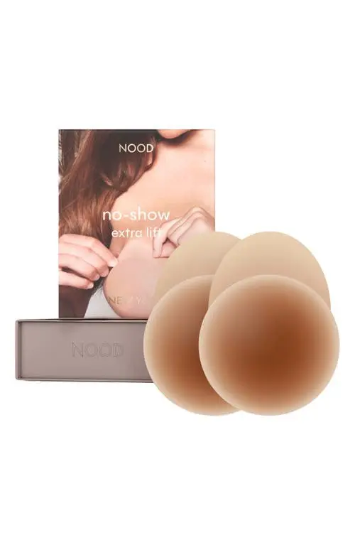 NOOD No-show Extra Lift Reusable Nipple Covers - No.7 Bronze