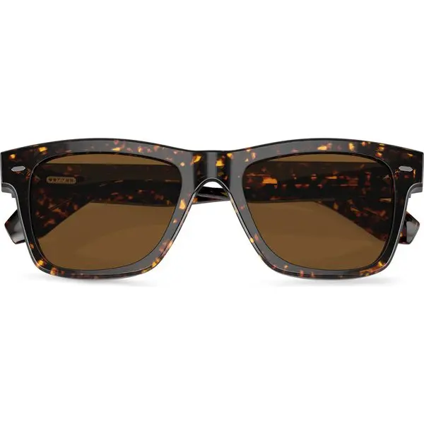 Oliver Spencer N.04 Sun Rectangular Sunglasses - Tortoise