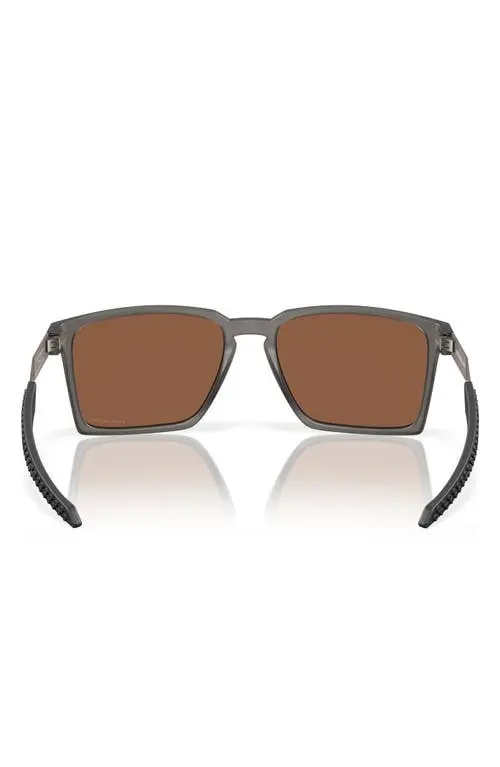 Oakley Exchange Sun 56mm Polarized Rectangular Sunglasses - Smoke