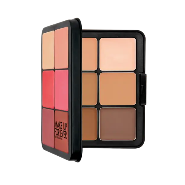 MAKE UP FOR EVER Hd Skin Face Essentials Palette With Highlighters - Light To Medium Skintone