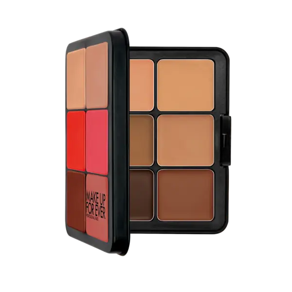 MAKE UP FOR EVER Hd Skin Face Essentials Palette With Highlighters - Tan To Deep Skintone