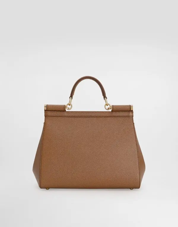 Dolce & Gabbana Large Sicily Handbag - Brown