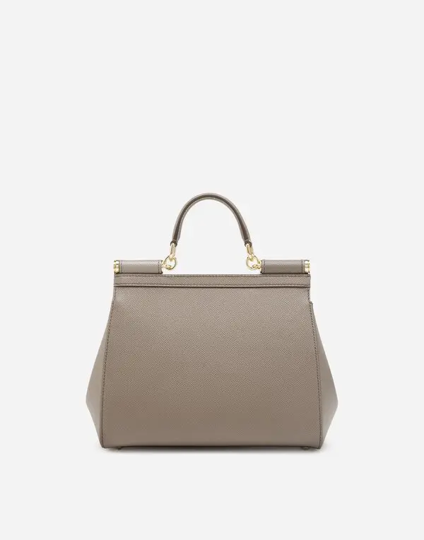 Dolce & Gabbana Large Sicily Handbag - Grey