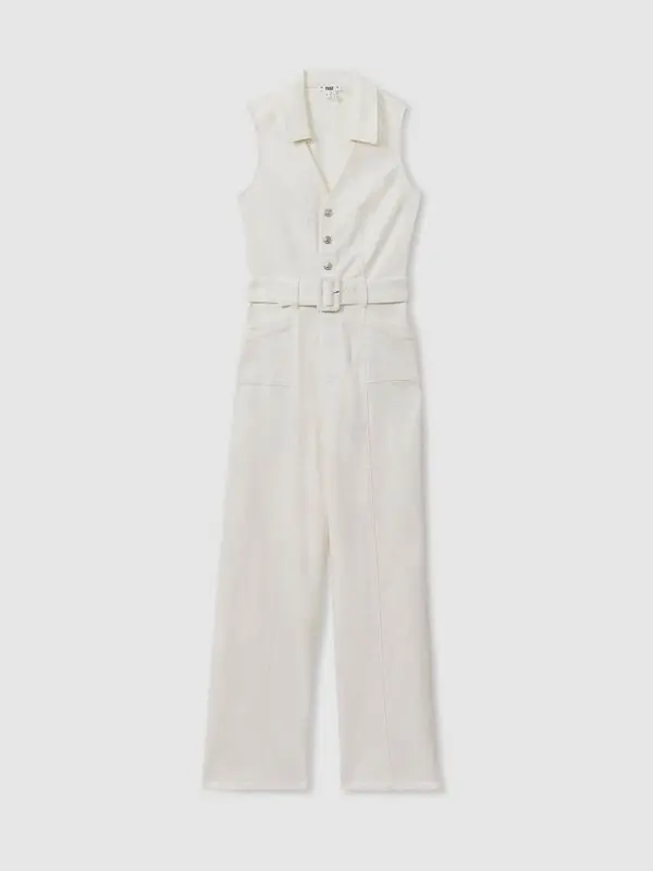 Paige Jumpsuit - Ecru