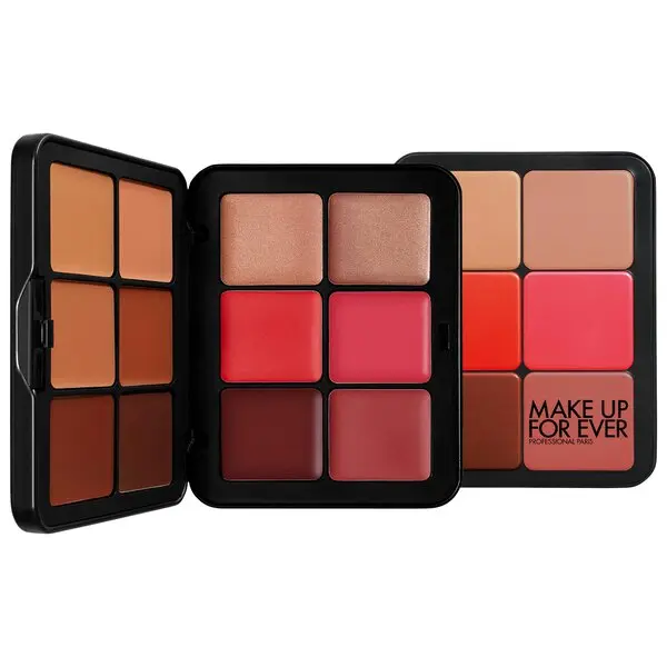 MAKE UP FOR EVER Hd Skin Face Essentials Longwear Full Face Cream Palette - Palette 2: Tan To Deep