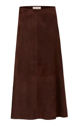 giuliva heritage - Ada Suede Midi Skirt  It 36