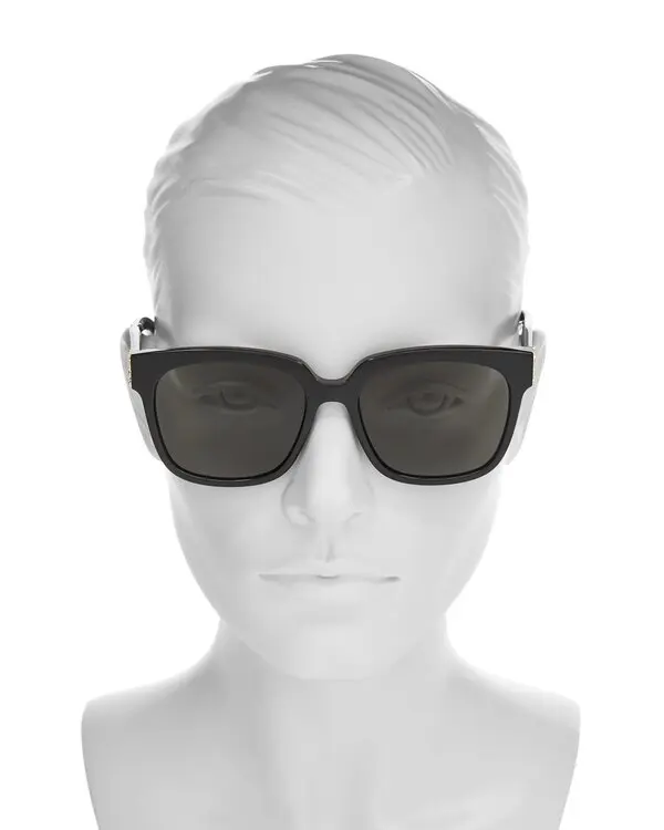 Saint Laurent Square Sunglasses, 54mm