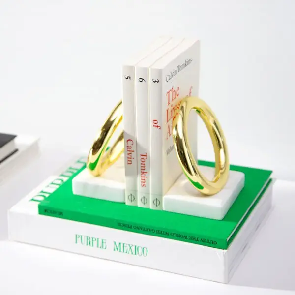 ANNA NEW YORK Ring Bookends, Set Of 2