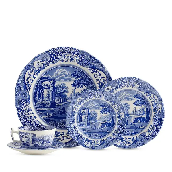 SPODE Italian 5 Pc. Place Setting - Blue