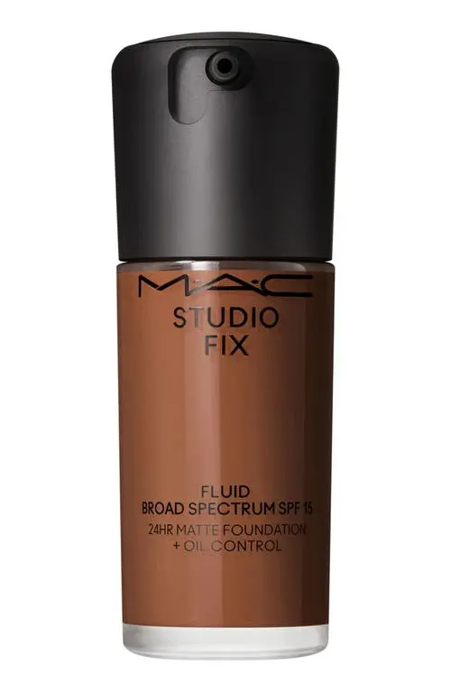 MAC COSMETICS Studio Fix Fluid Spf 15 24hr Matte Foundation + Oil Control - Nw53