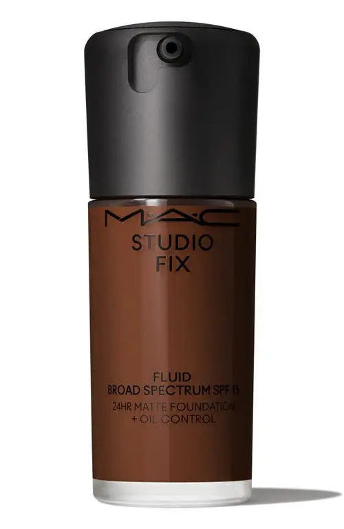 MAC COSMETICS Studio Fix Fluid Spf 15 24hr Matte Foundation + Oil Control - Nw58